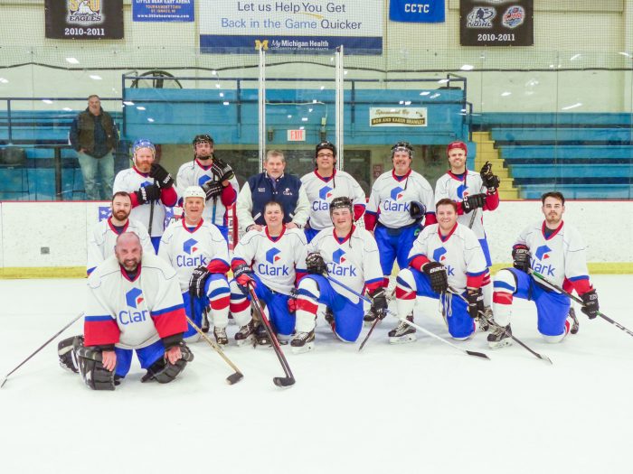 Clark Hockey Team Helps Raise $8,000 for Compassionate Needs Fund ...