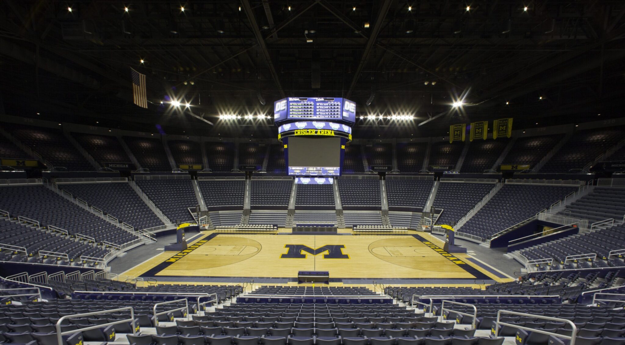 University of Michigan Crisler Arena Renovation - Clark Construction ...