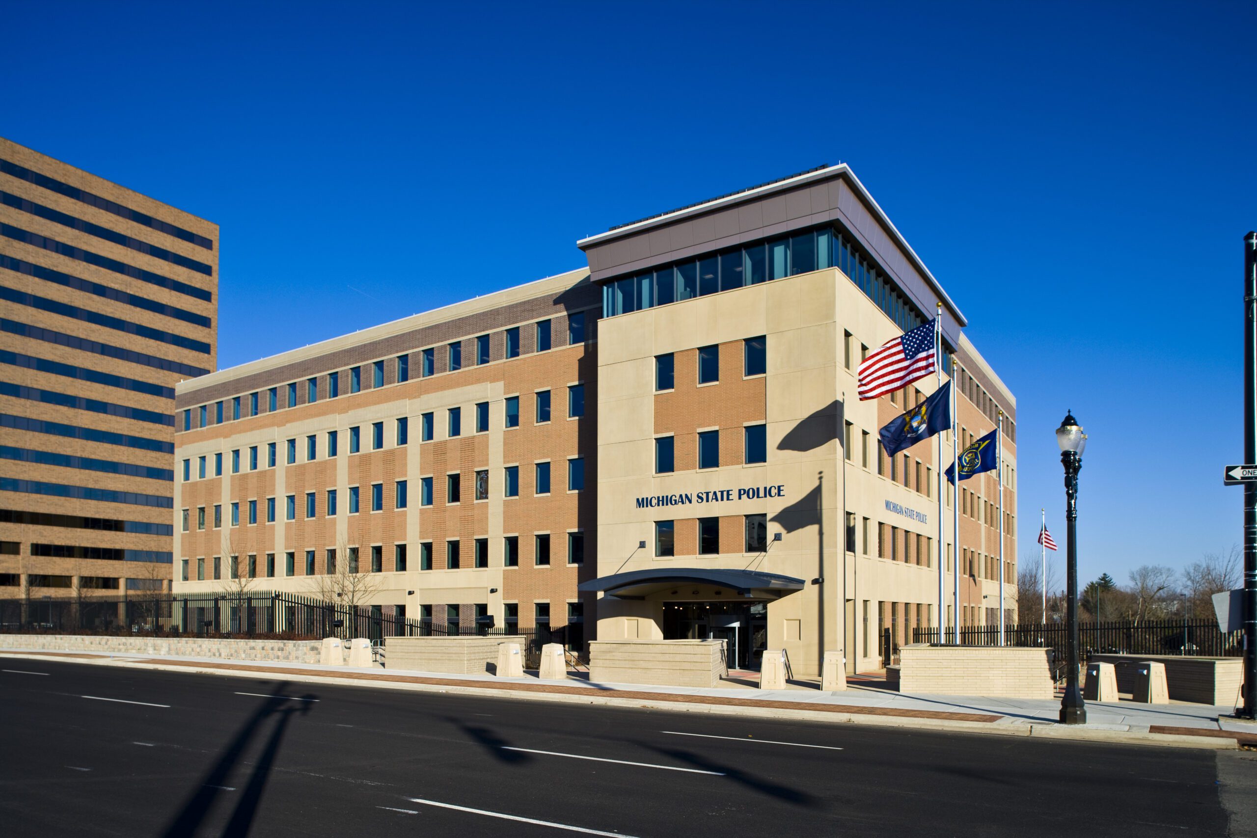 Michigan State Police Headquarters - Clark Construction : Clark ...